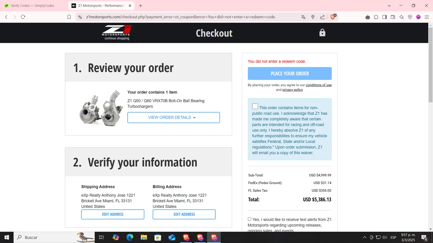 Z1 Motorsports Promo Codes - 10% Off Coupons Sep 2025