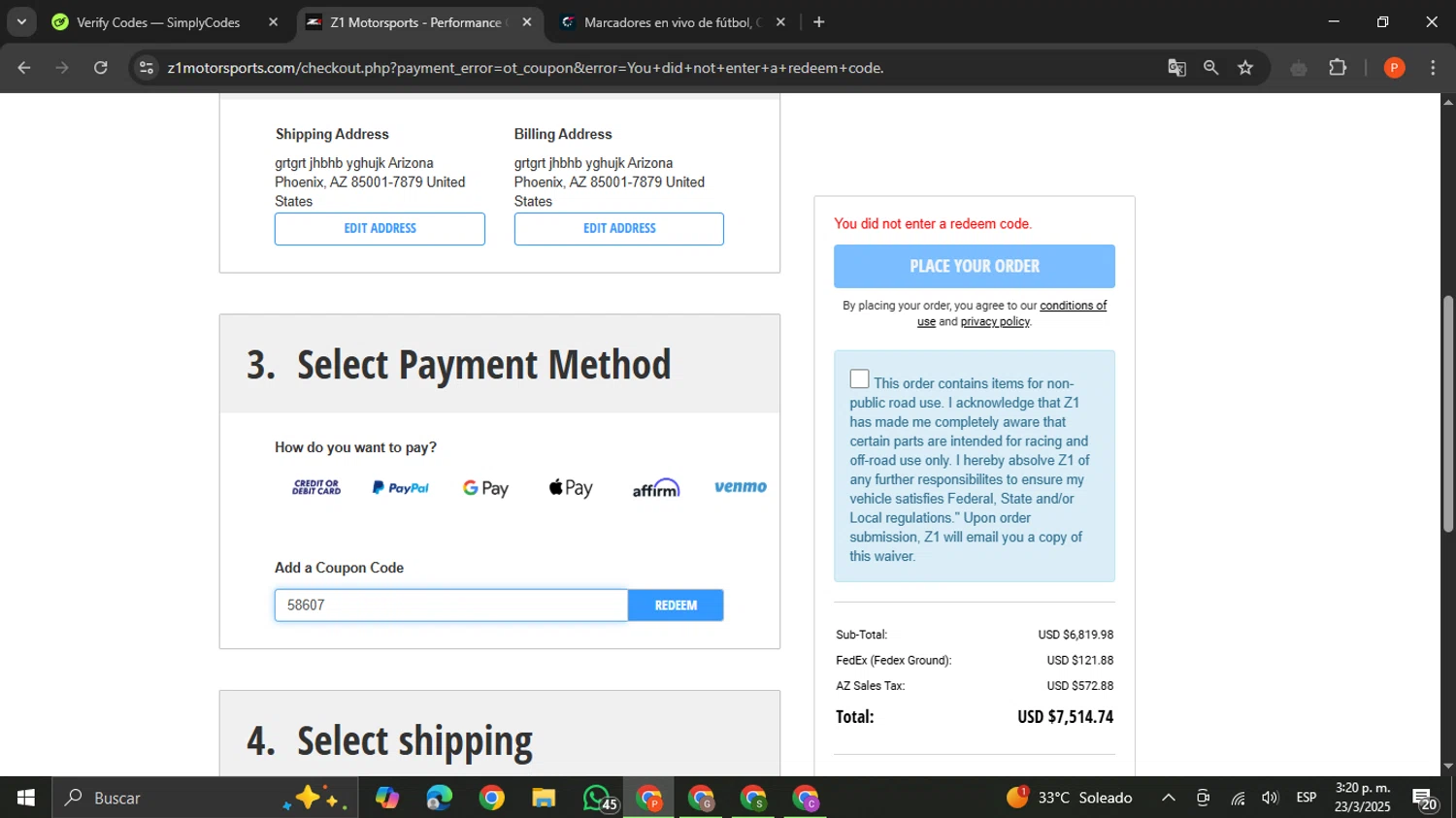 Z1 Motorsports Promo Code - $25 Off (2 Verified) Dec 2025