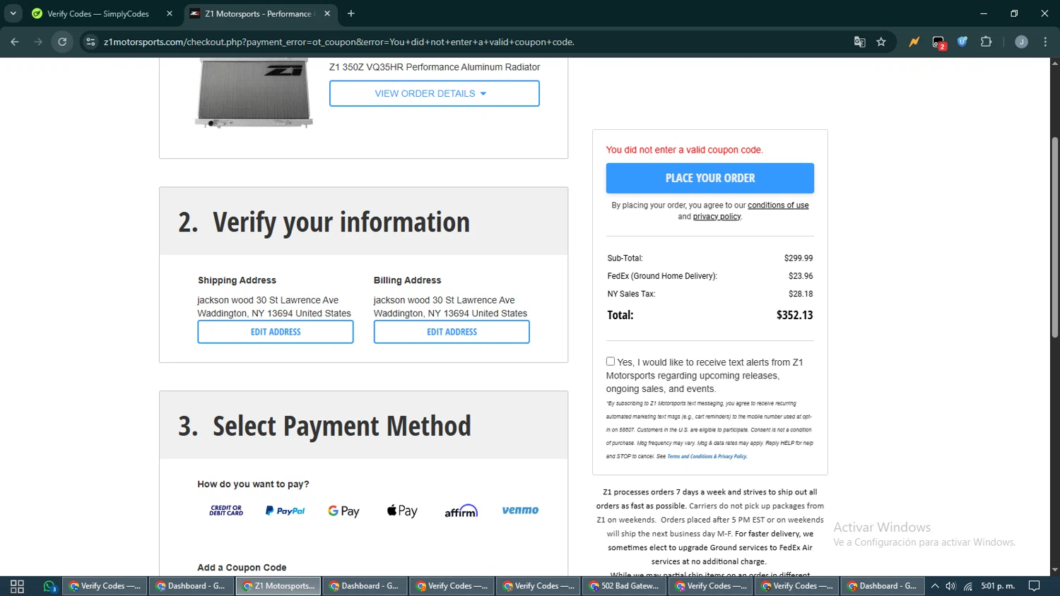 Z1 Motorsports Promo Codes - 10% Off Coupons Dec 2025