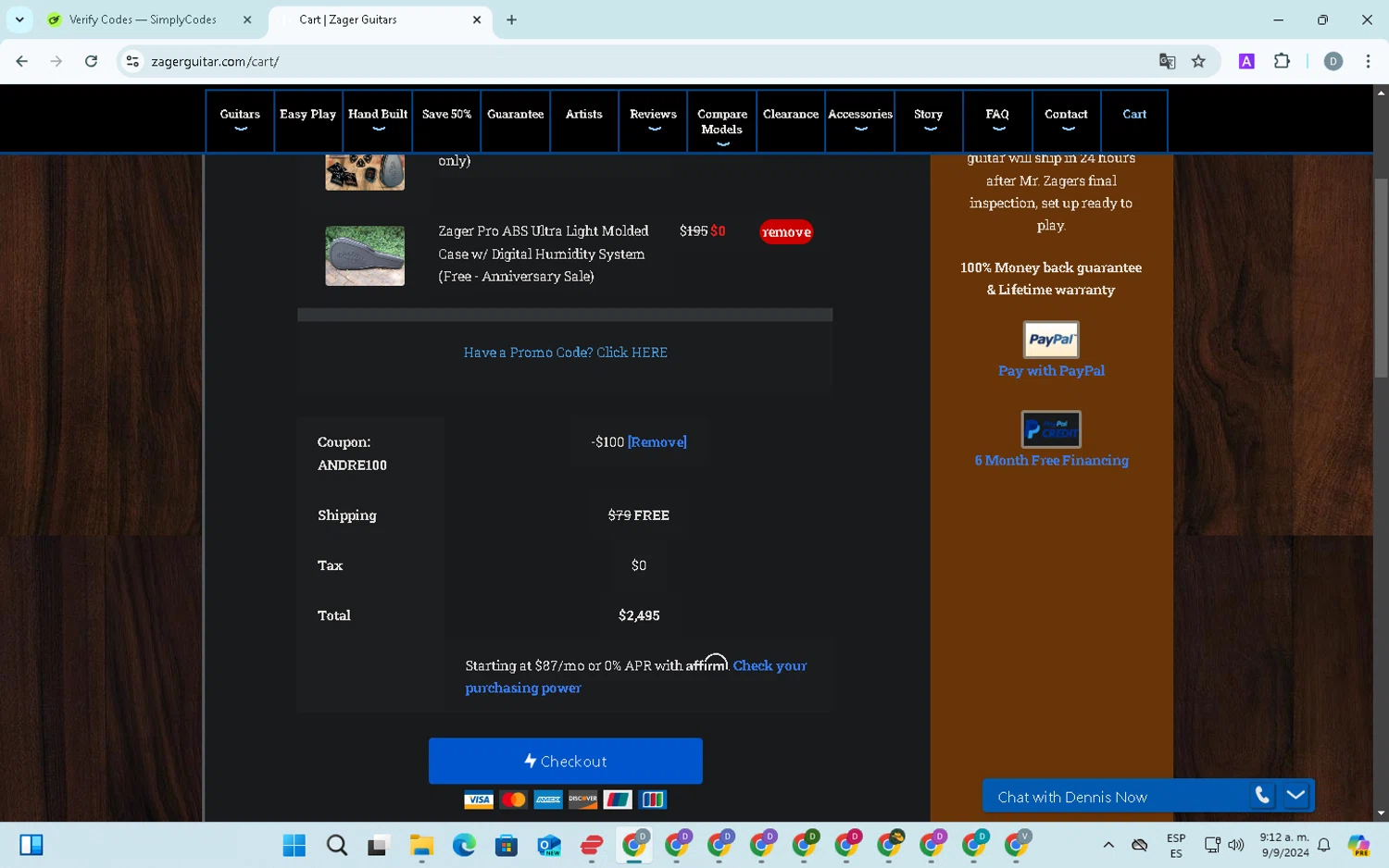 Zager Guitar Promo Codes - $10 Off | October 2024