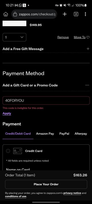 Zappos Promo Codes - 10% Off | November 2024