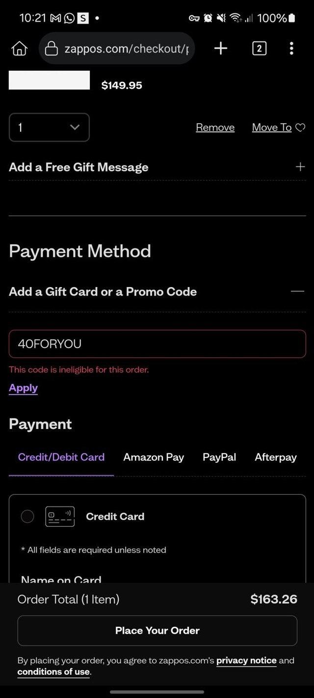 Zappos Promo Codes - 10% Off | November 2024