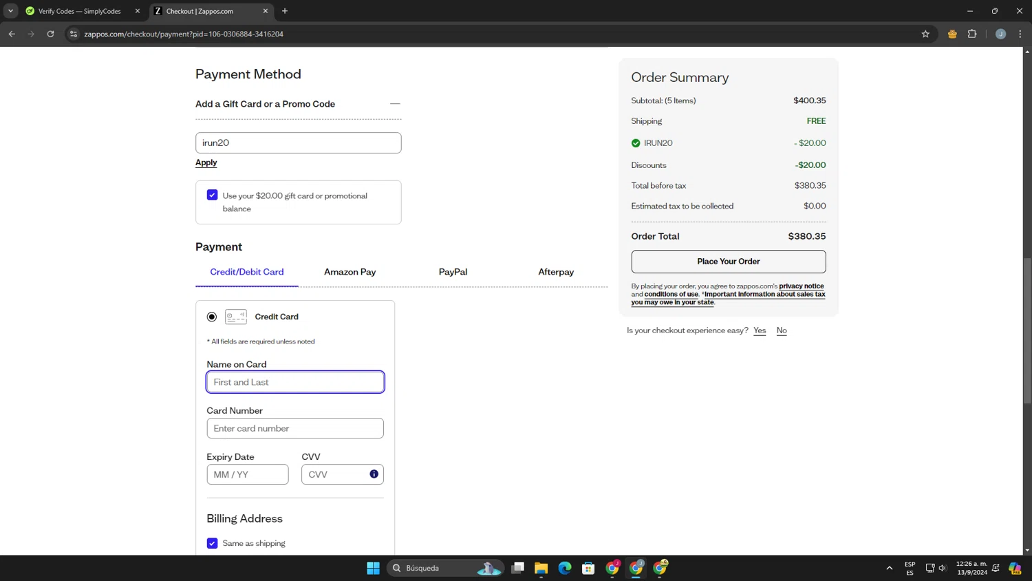 Zappos Promo Codes - $20 Off | October 2024