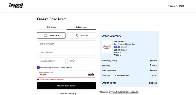 Zappos Promo Codes - 50% Off Coupons Jul 2025
