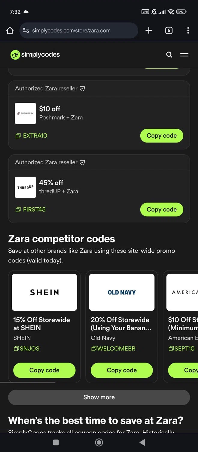 Zara Promo Codes - 60% Off Coupons Mar 2025