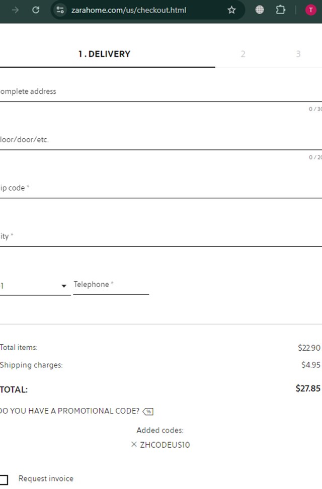 Zara Home Promo Codes - up to 10% Off | October 2024