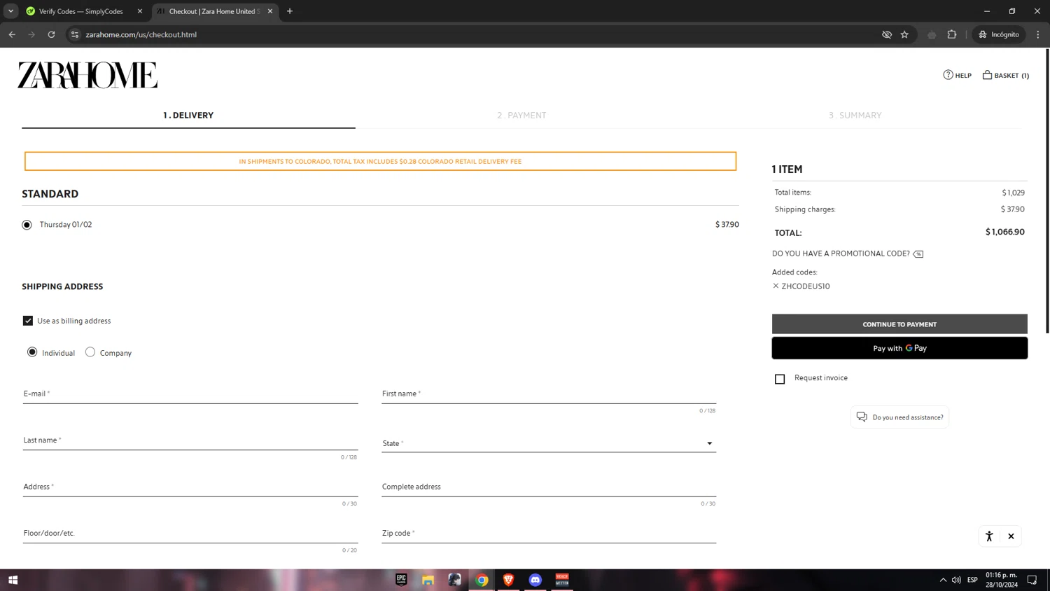 Zara Home Promo Codes - 10% Off | December 2024