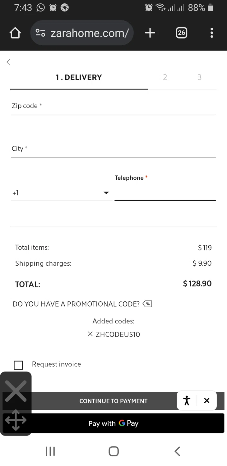 Zara Home Promo Codes (3 Verified) - Sitewide Jan 2025
