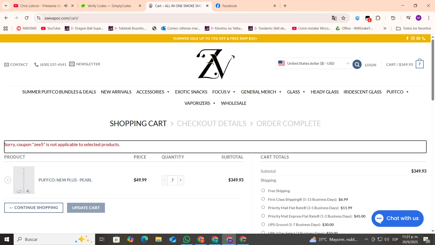 Zee Vapor Promo Codes (6 Verified) - 5% Off w/Code Oct 2025