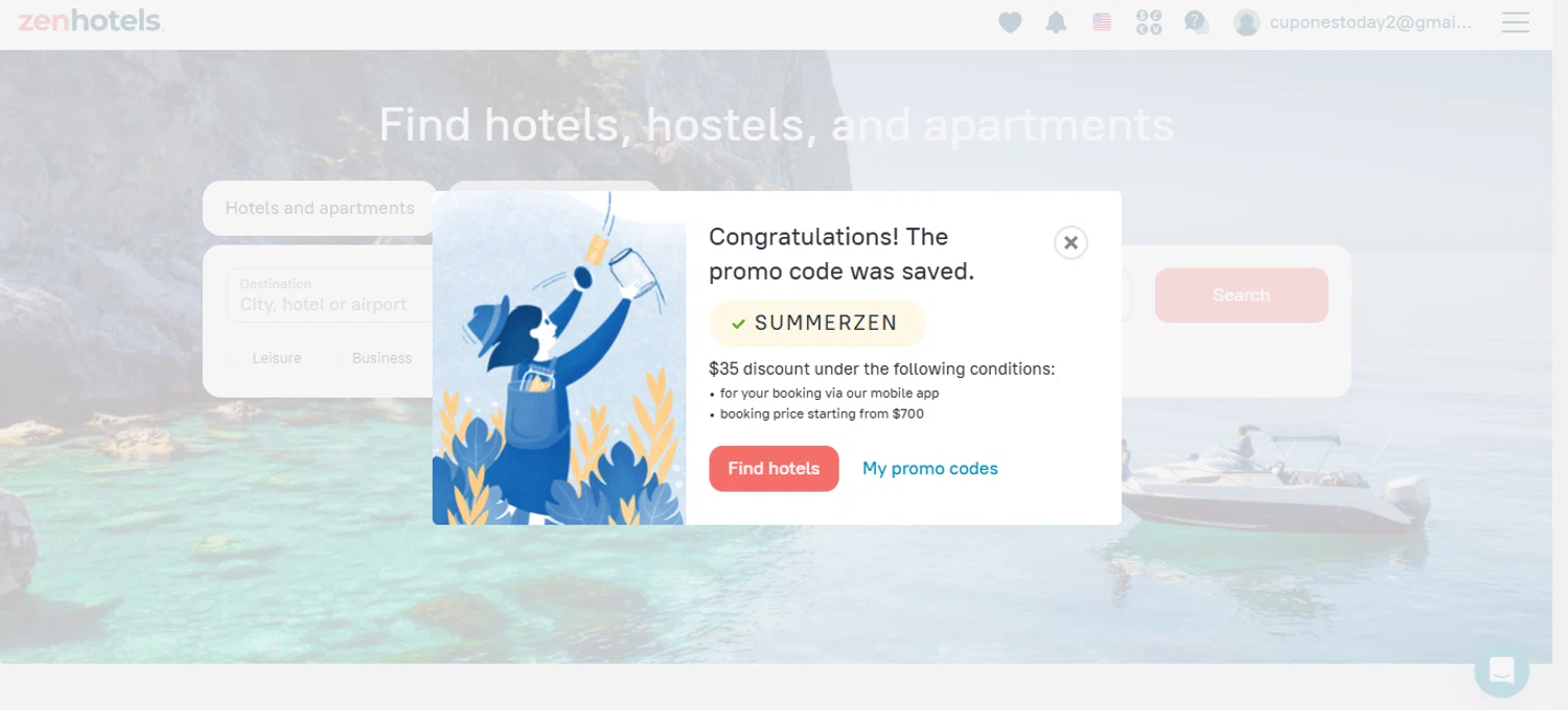 ZenHotels Promo Codes - $35 Off (4 Verified) June 2026