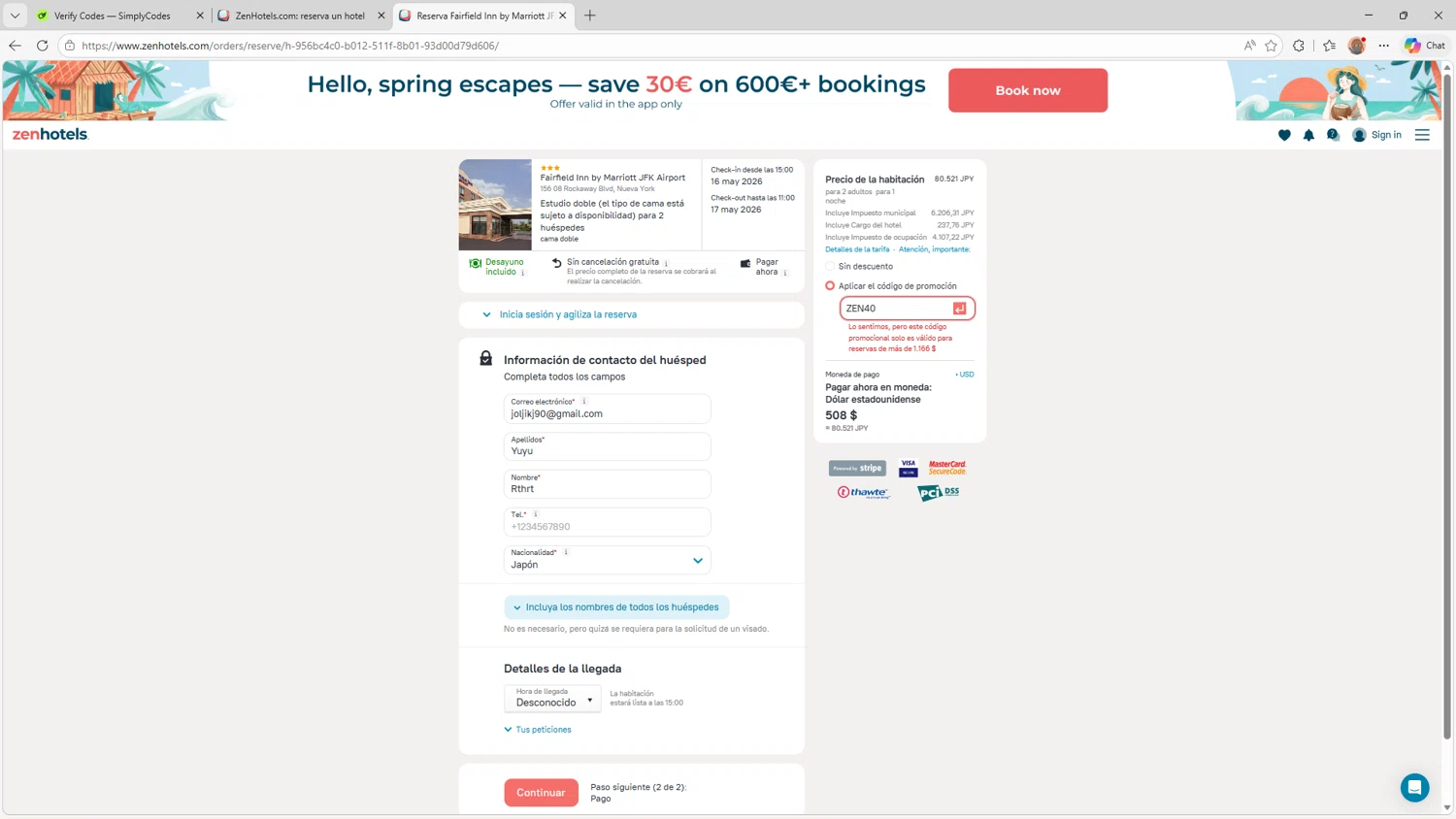 ZenHotels Promo Codes - $35 Off (4 Verified) June 2026