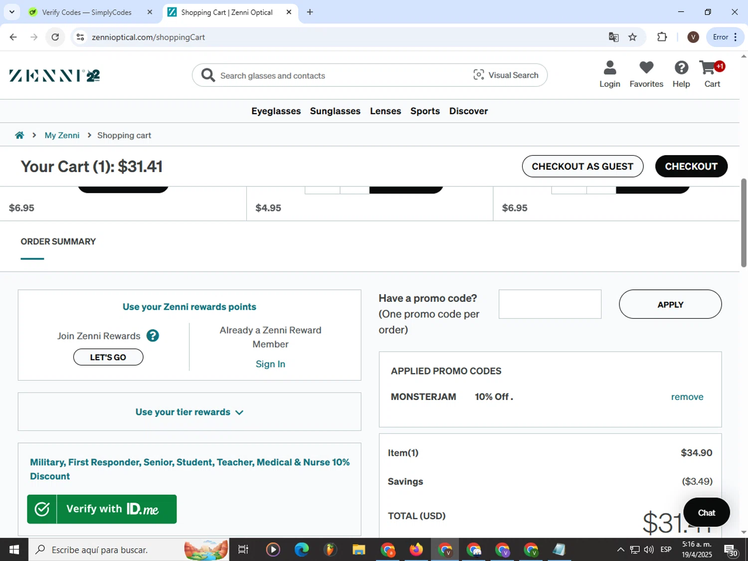 Zenni Optical Promo Codes - 10% Off (Verified) May 2025