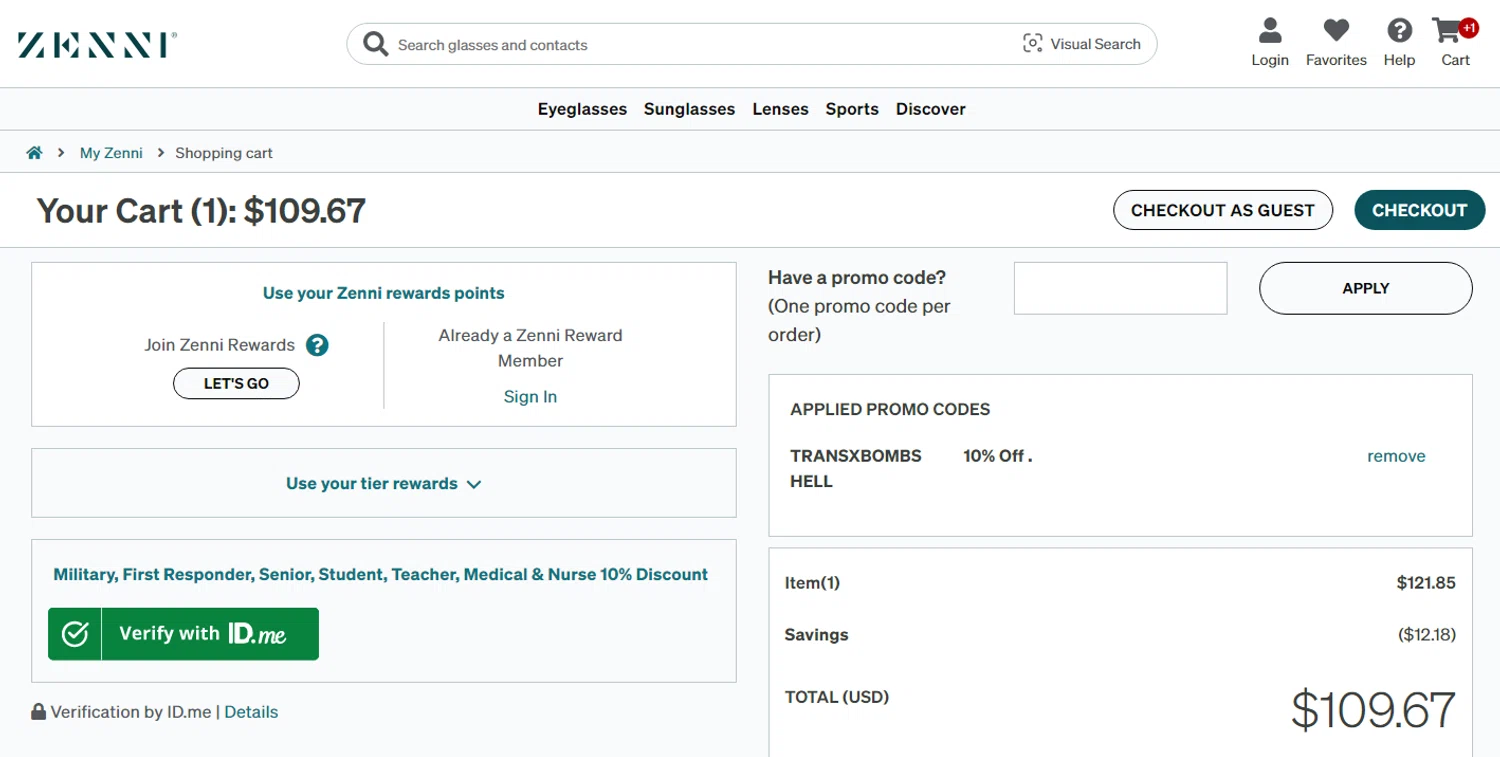 Zenni Optical Promo Codes - 10% Off (Verified) Jun 2025