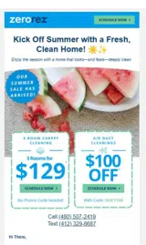 Zerorez Promo Codes - $50 Off (4 Verified) May 2026