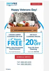 Zerorez Promo Codes - $75 Off (3 Verified) Apr 2026