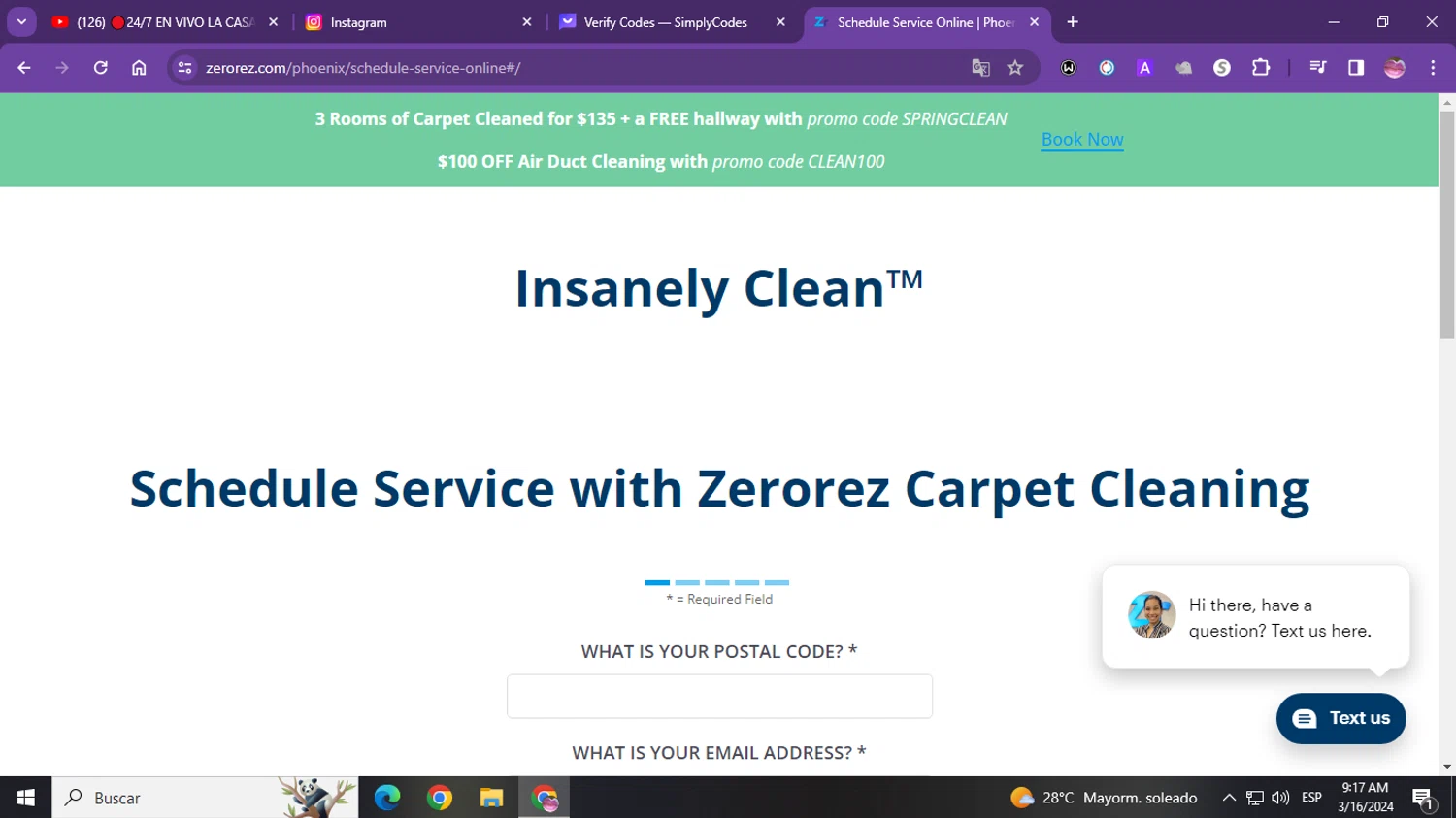 Zerorez Promo Codes - $20 Off Coupons in August 2024 | SimplyCodes