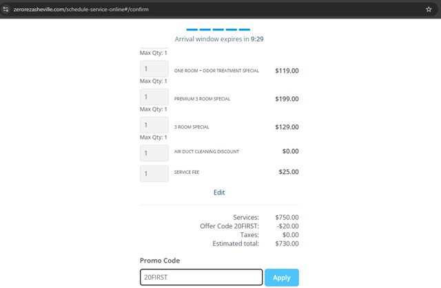 Zerorez Discount Codes - $100 Off (2 Verified) Aug 2025