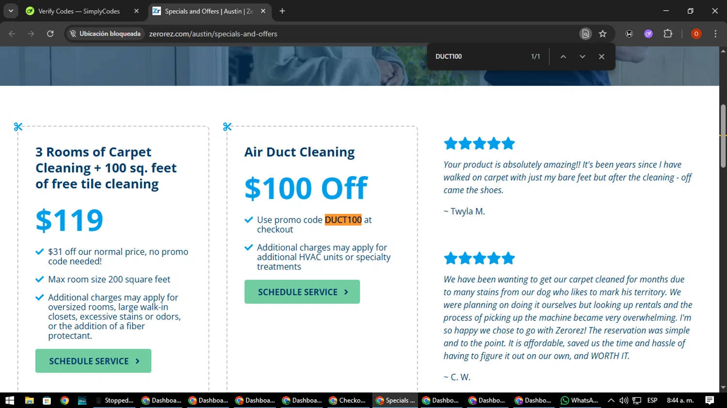 Zerorez Discount Codes - $100 Off (4 Verified) Sep 2025