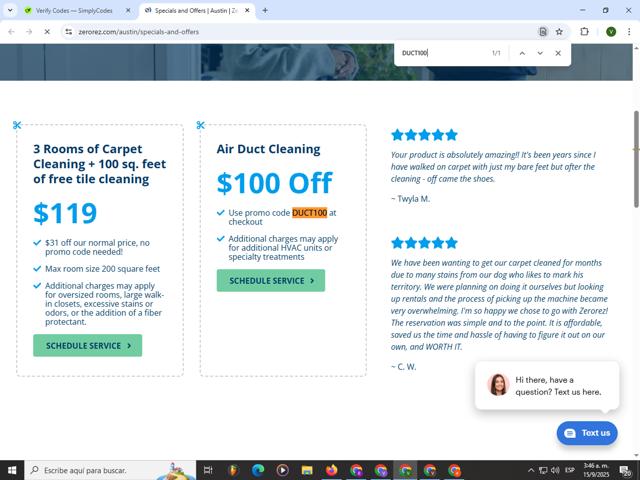Zerorez Discount Codes - $100 Off (4 Verified) Oct 2025