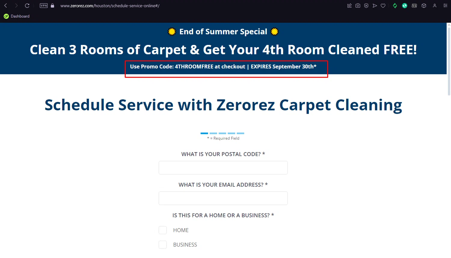 Zerorez Promo Codes - $20 Off | January 2025