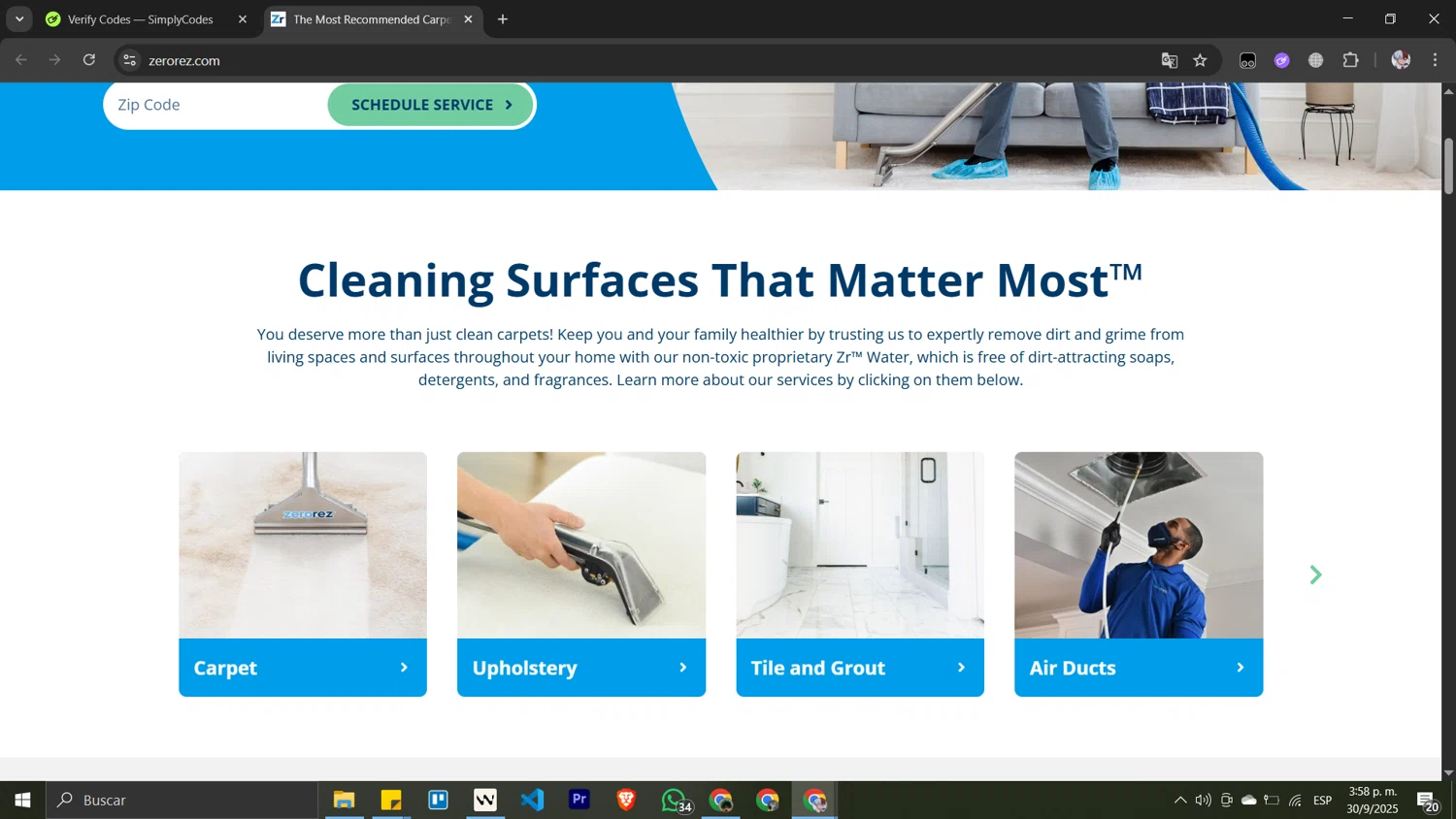 Zerorez Discount Codes - $100 Off (4 Verified) Oct 2025