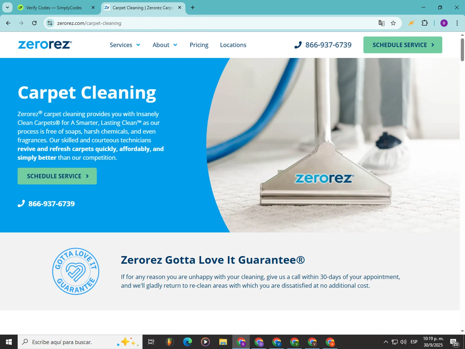 Zerorez Discount Codes - $100 Off (4 Verified) Oct 2025