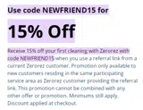 Zerorez Promo Codes - $75 Off (3 Verified) Apr 2026