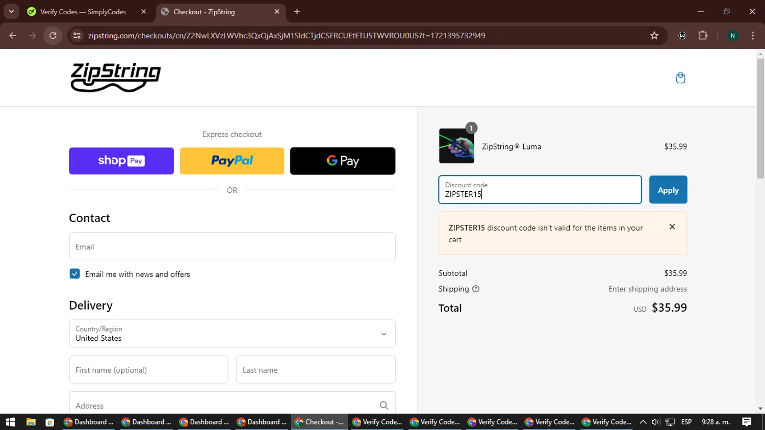 ZipString Discount Codes - 15% Off Coupon Codes in August 2024 | SimplyCodes
