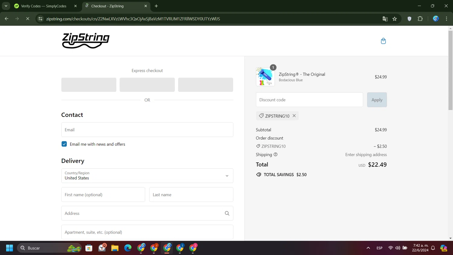 ZipString Promo Codes – 15% Off | July 2024