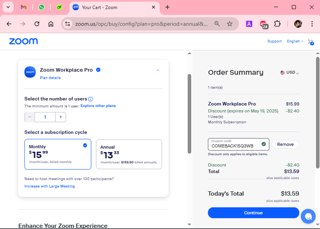 Zoom Discount Codes (4 Verified) - 20% Off w/Code Apr 2025