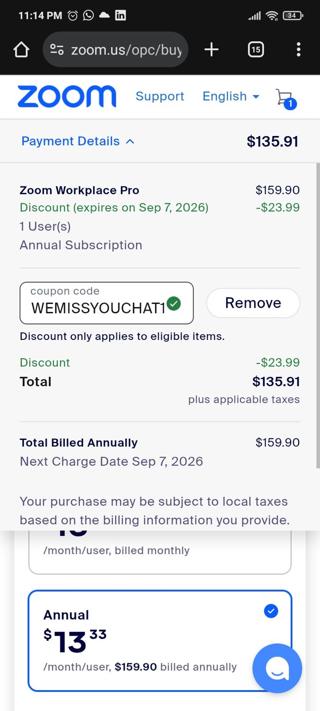 Zoom Promo Codes (7 Verified) - 50% Off w/Code Oct 2025
