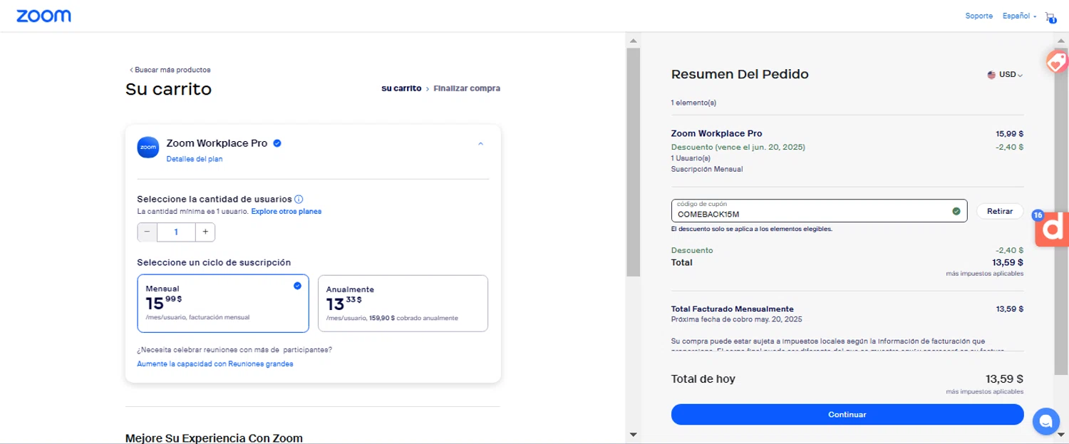 Zoom Discount Codes (7 Verified) - 50% Off w/Code May 2025
