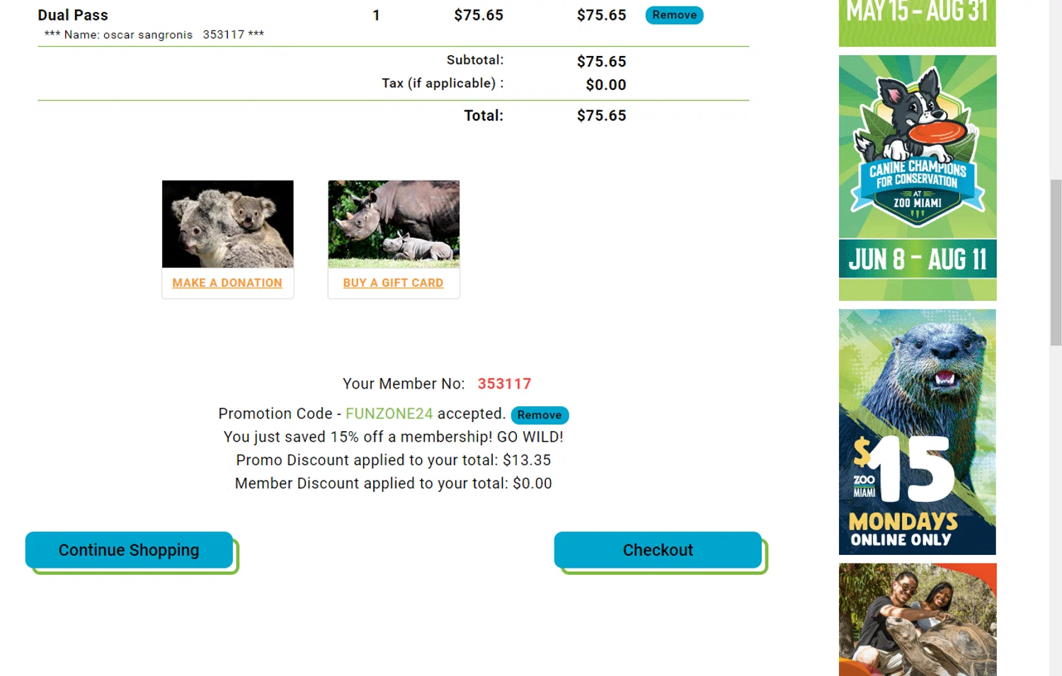 Zoo Miami Promo Codes – 15% Off | August 2024