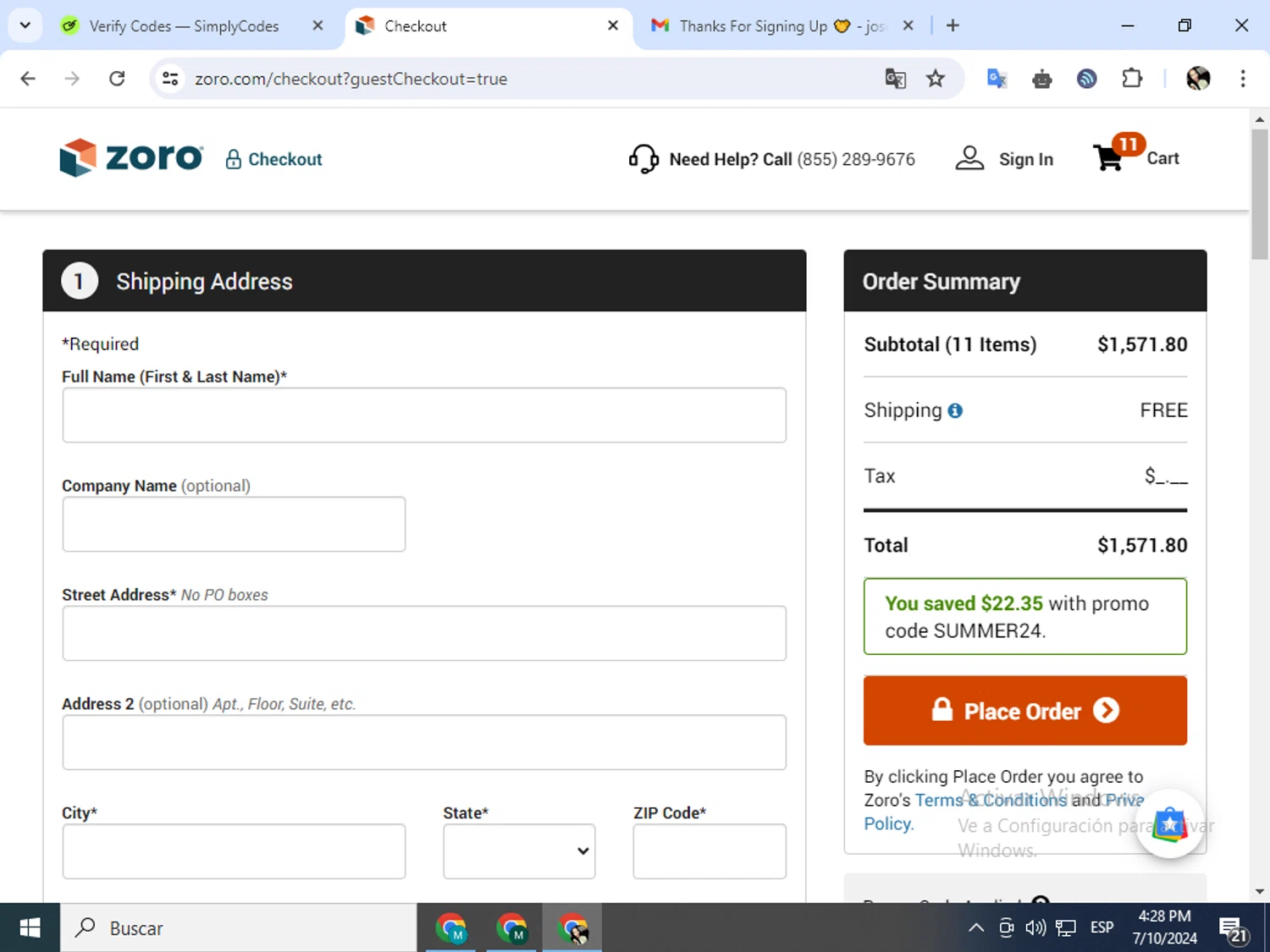 Zoro.com Promo Codes - 15% off Coupon Codes in August 2024 | SimplyCodes