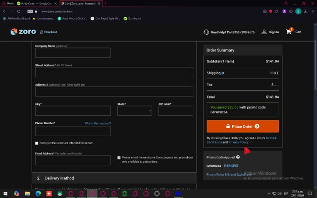 Zoro.com Promo Codes - 20% Off | December 2024