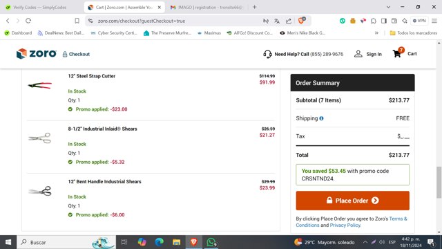 Zoro.com Promo Codes - 20% Off | December 2024