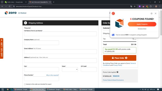 Zoro.com Promo Codes - 20% Off | December 2024