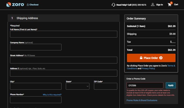 Zoro.com Discount Codes - 25% Off (5 Verified) Jul 2025