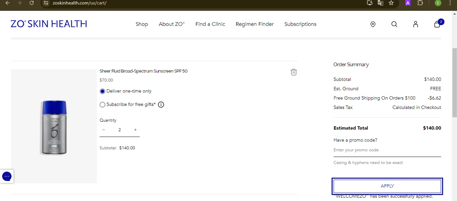 Zo Skin Health Coupons - 10% Off | January 2025