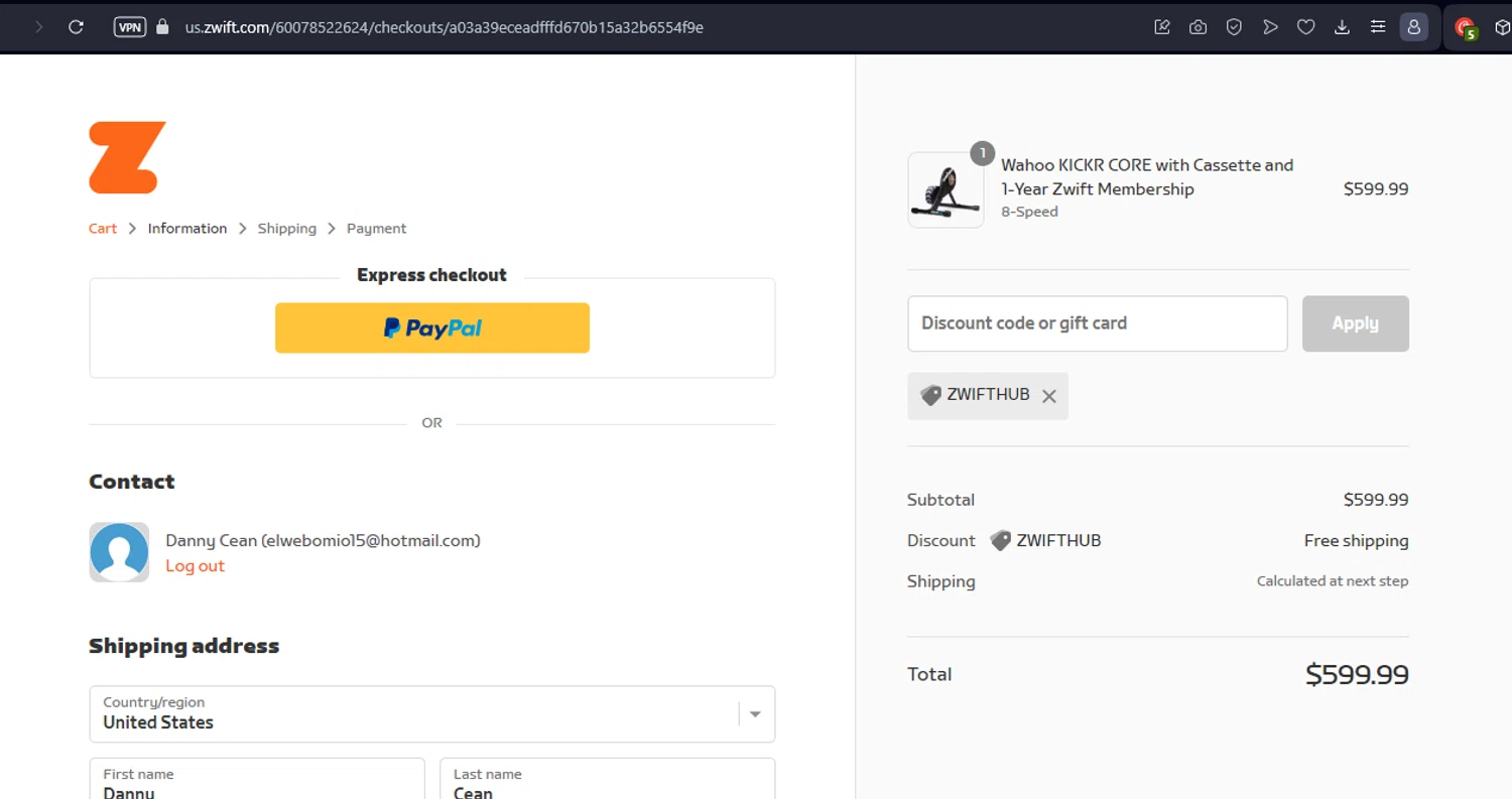 Zwift Promo Codes - 5% Off | August 2024