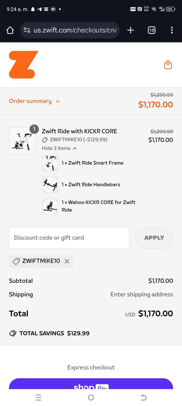 Zwift Promo Codes (2 Verified) - 10% Off Sitewide May 2025