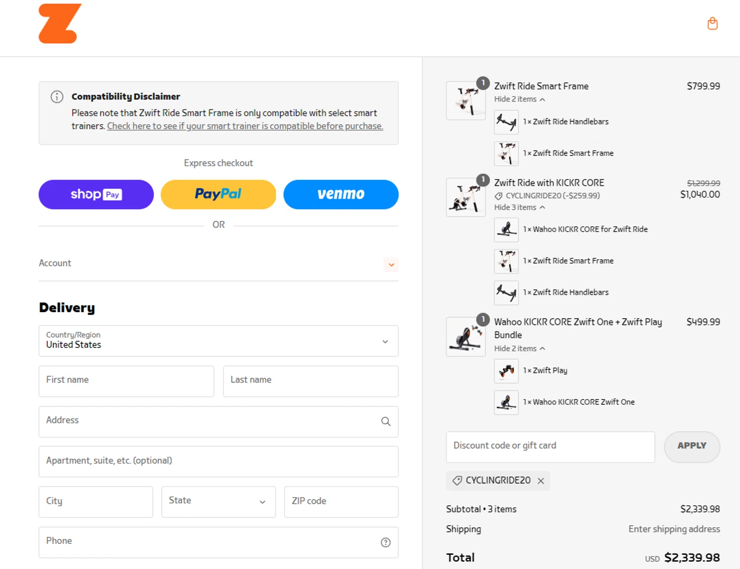 Zwift Promo Codes & Cyber Monday 2024 Deals - 20% Off