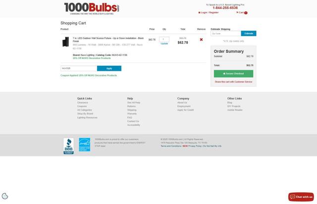 1000Bulbs.com Promo Codes - 25% Off (Verified) Sep 2025