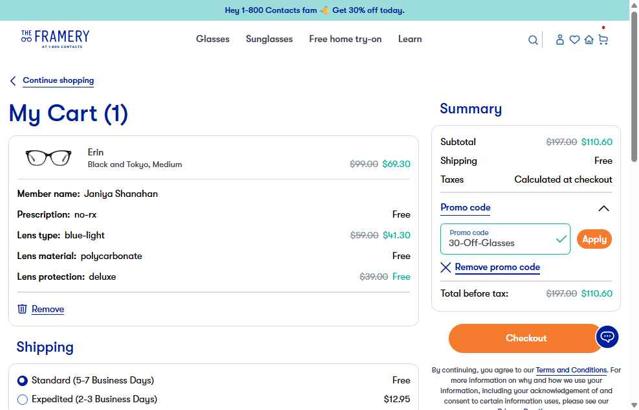 1-800 Contacts Promo Codes (3 Verified) - $10 Off Oct 2025