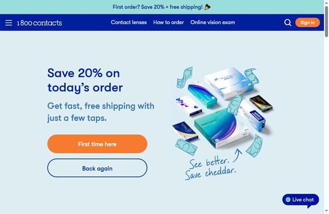 1-800 Contacts Promo Codes (2 Verified) - 30% Off Aug 2025