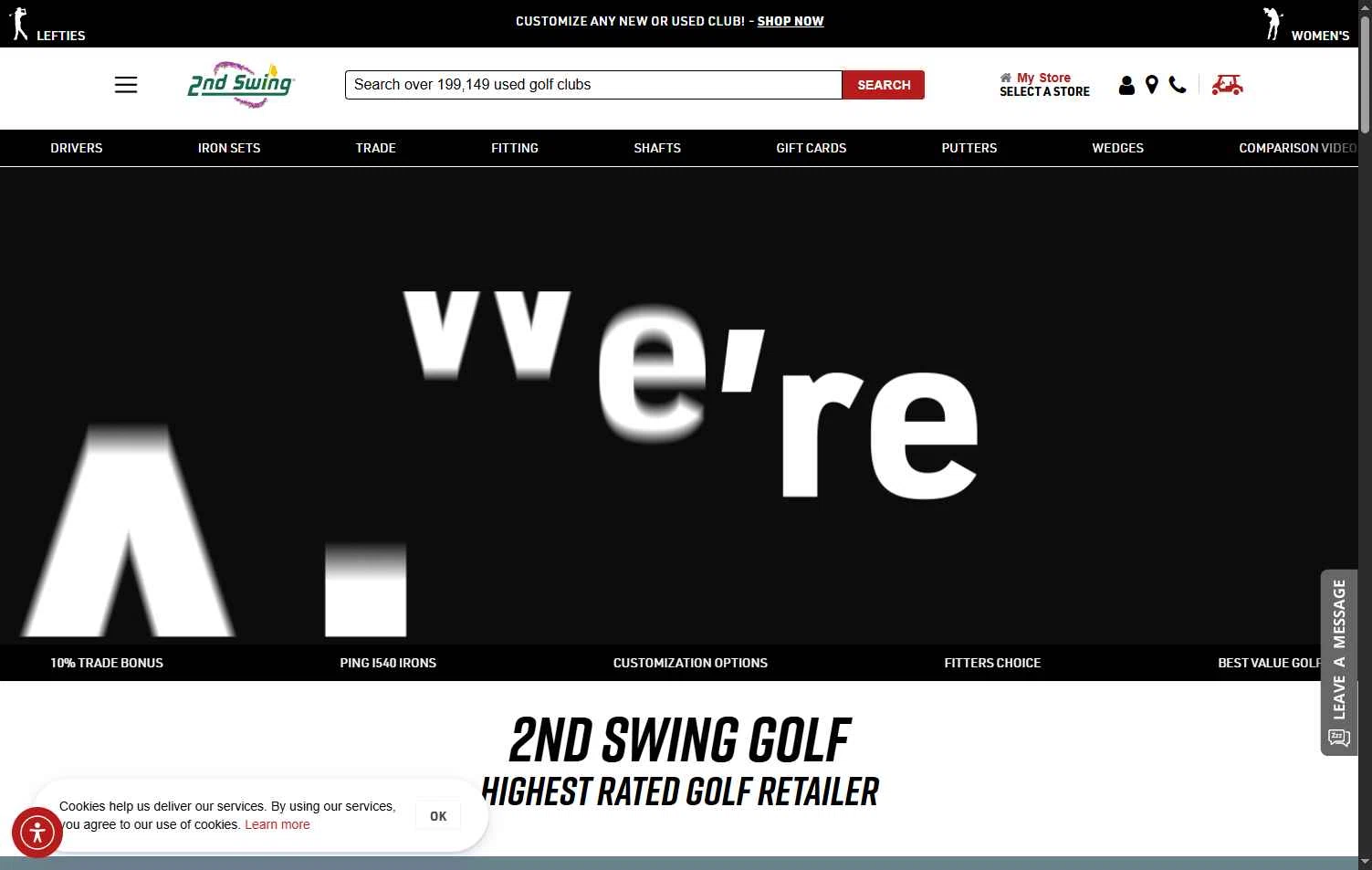 2nd Swing Golf Promo Codes - $20 Off (Verified) Apr 2026