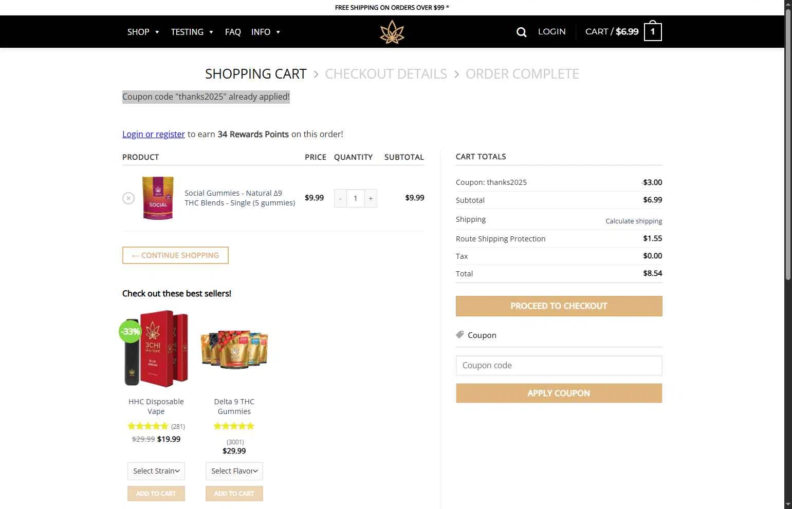 3Chi Promo Codes - 25% Off (3 Verified) Dec 2025