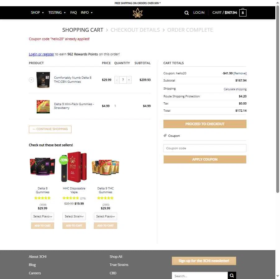 3Chi Promo Codes - 25% Off (3 Verified) Dec 2025