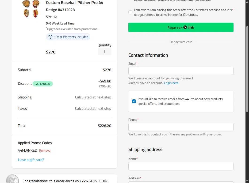 44 Pro Promo Codes - 20% Off (8 Verified) Dec 2025