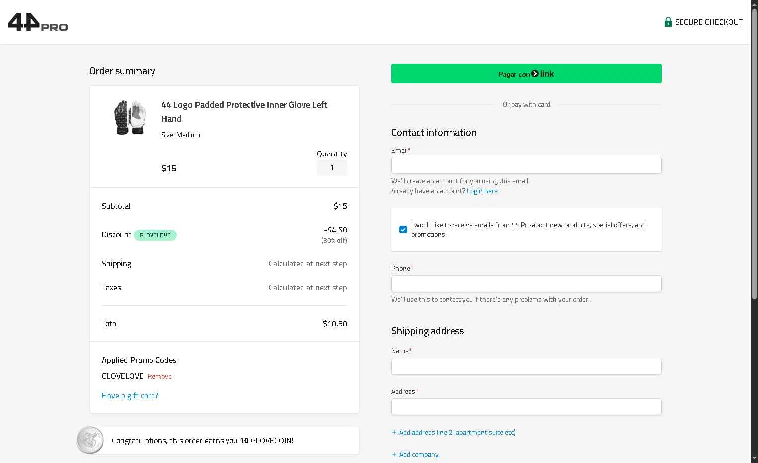 44 Pro Promo Codes - 25% Off (11 Verified) Mar 2026